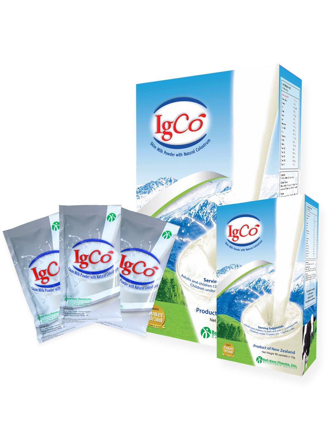 IGCO SKIM MILK POWDER WITH NATURAL COLOSTRUM - BOX OF 30S – Medsave Pharma